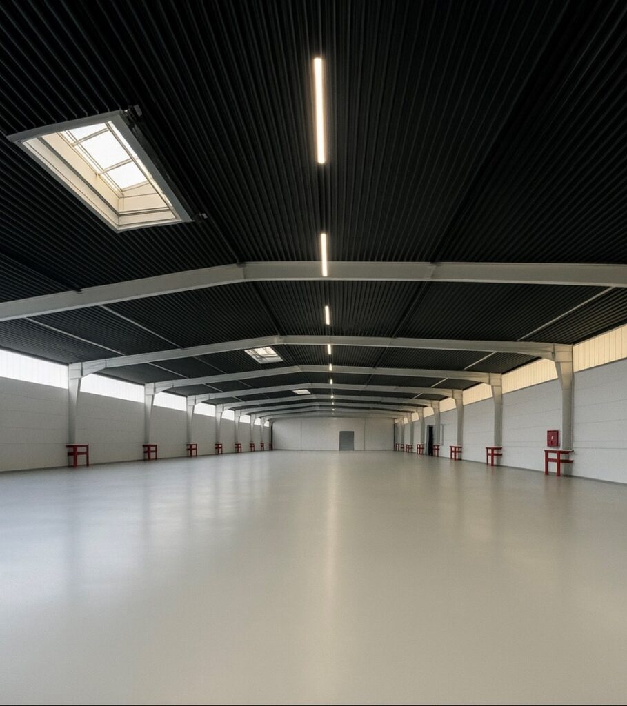 Renovated warehouse space at Ring 2 - approx. 1750 m² - Kaldox Management